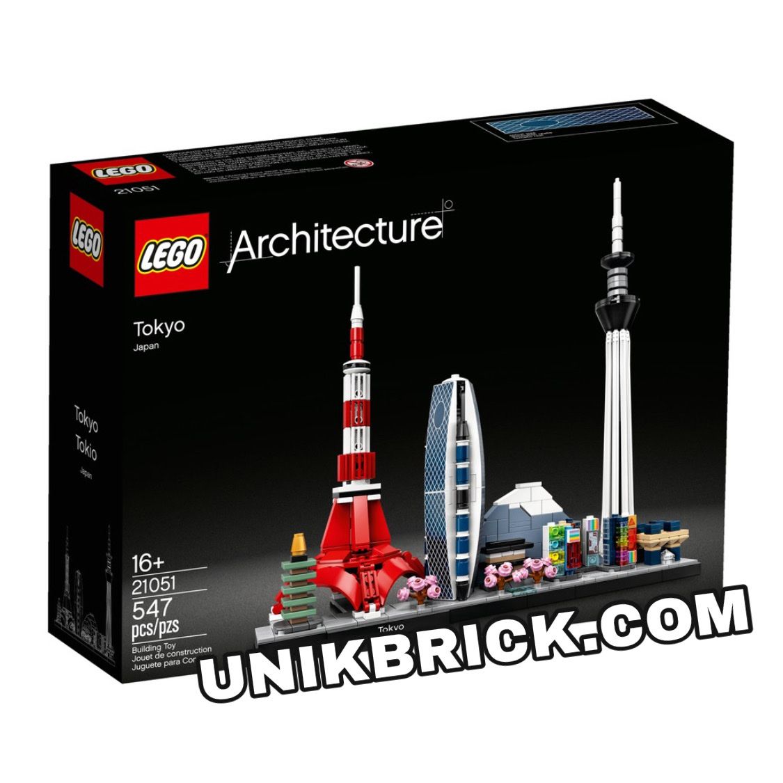 LEGO Architecture 21051 Tokyo – UNIK BRICK