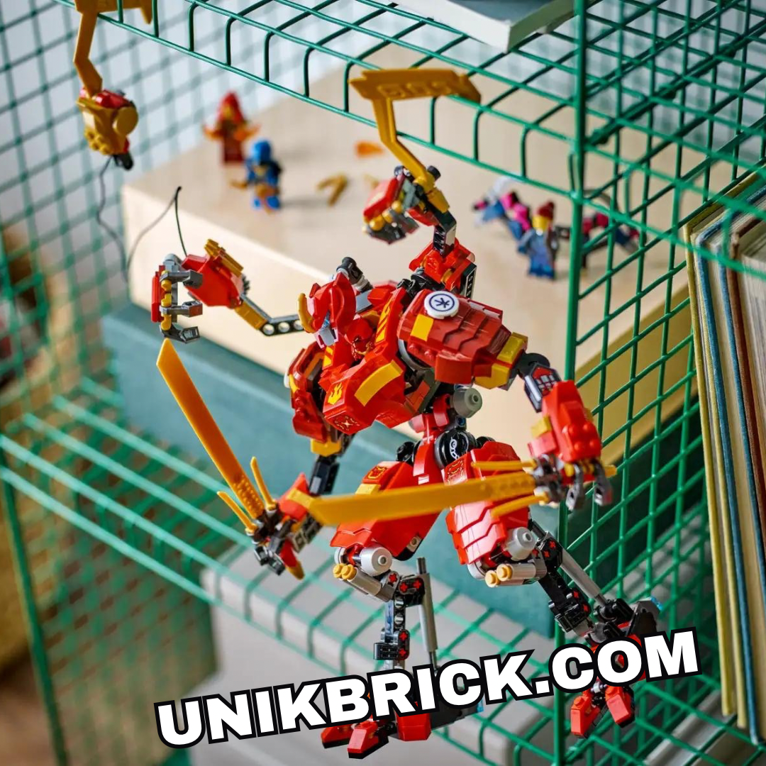 [CÓ HÀNG] LEGO Ninjago 71812 Kai's Ninja Climber Mech – UNIK BRICK