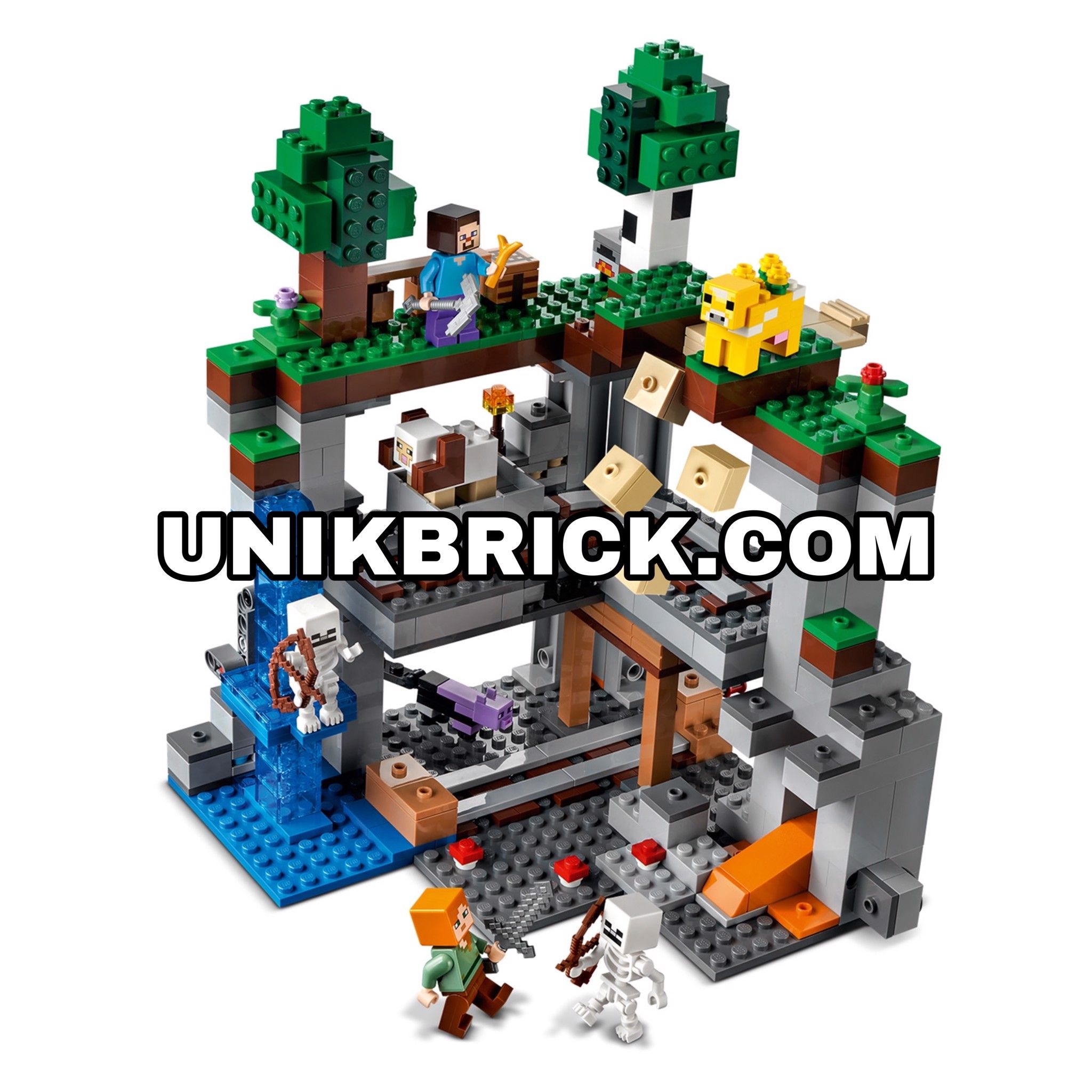 [CÓ HÀNG] LEGO Minecraft 21169 The First Adventure – UNIK BRICK