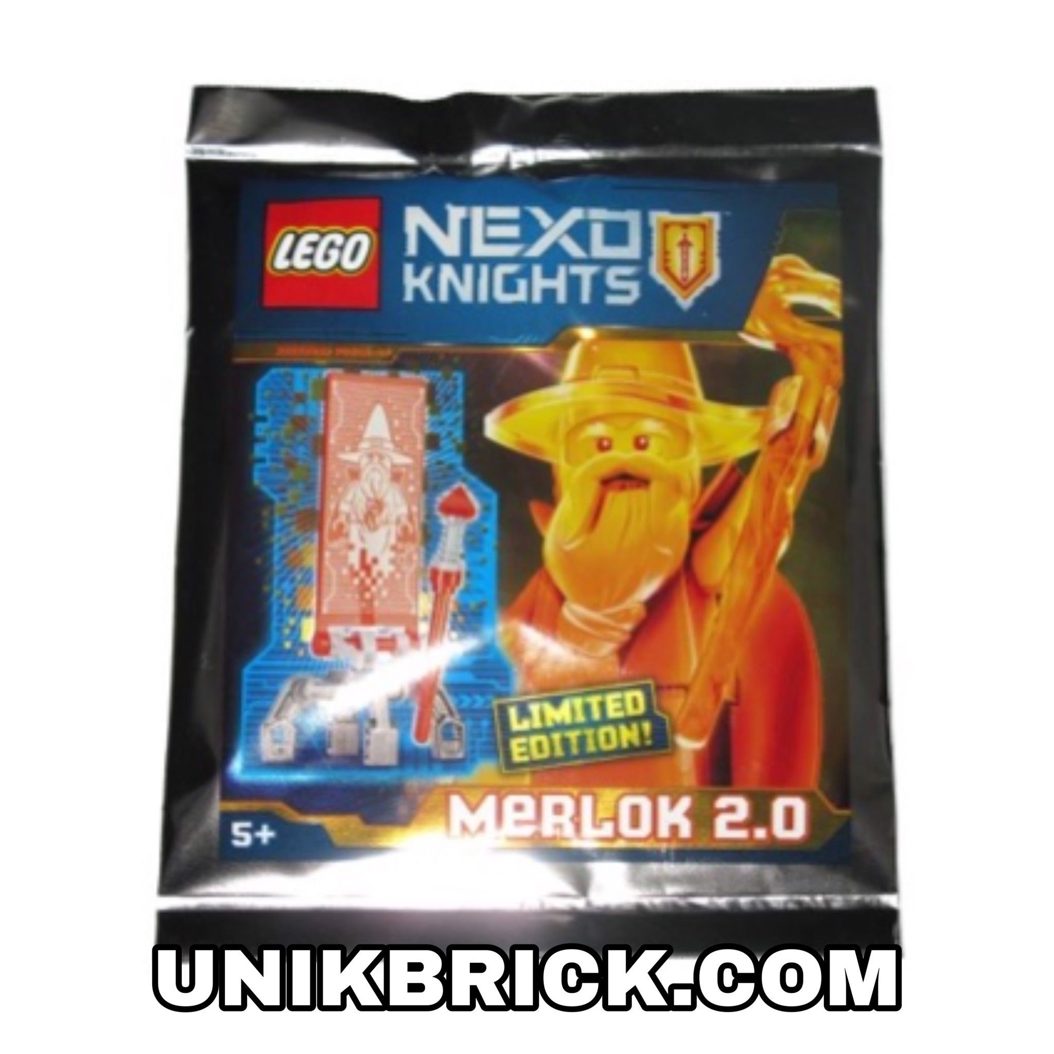 [ORDER ITEMS] LEGO Merlok 2.0 Foil Pack – UNIK BRICK