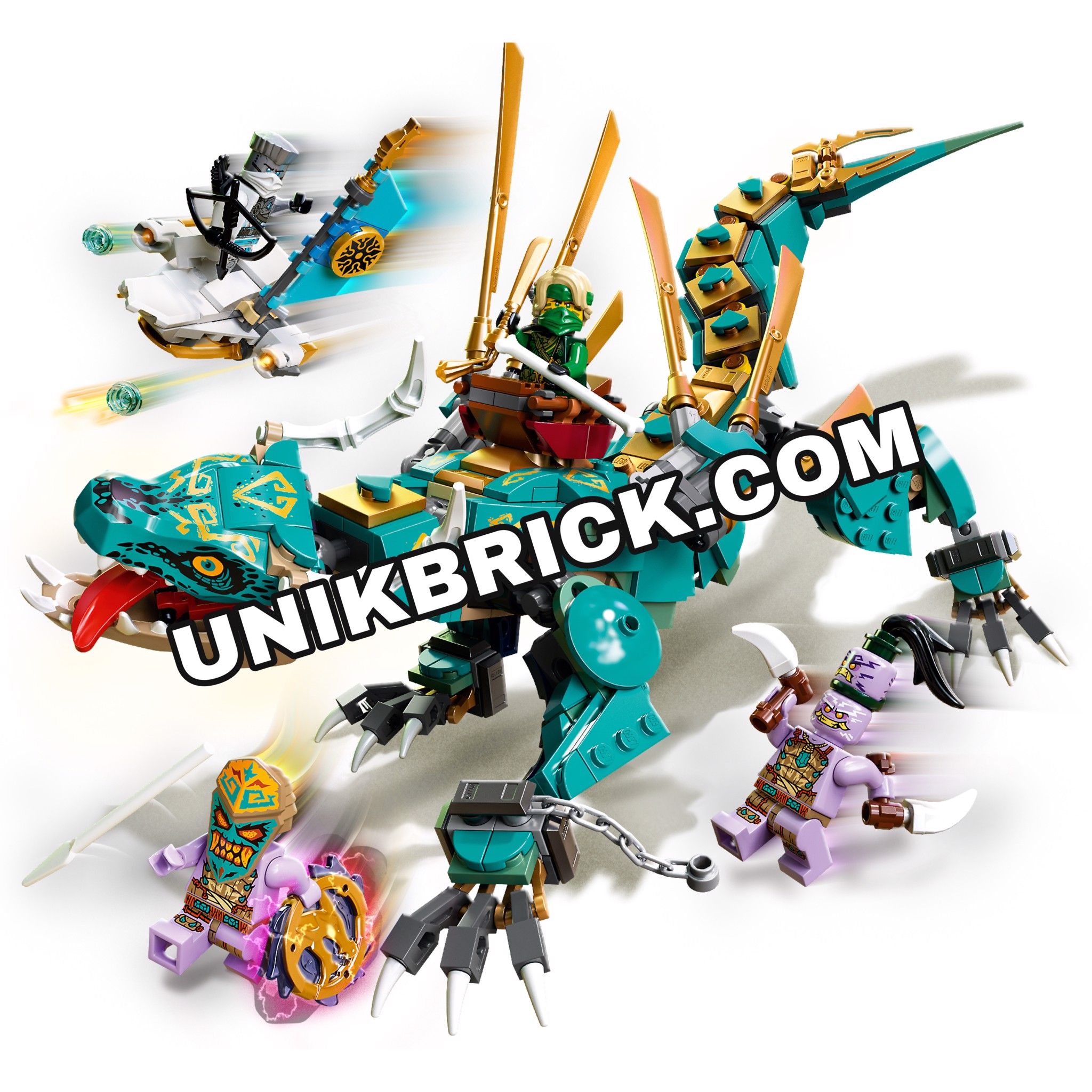 LEGO Ninjago 71746 Jungle Dragon – UNIK BRICK