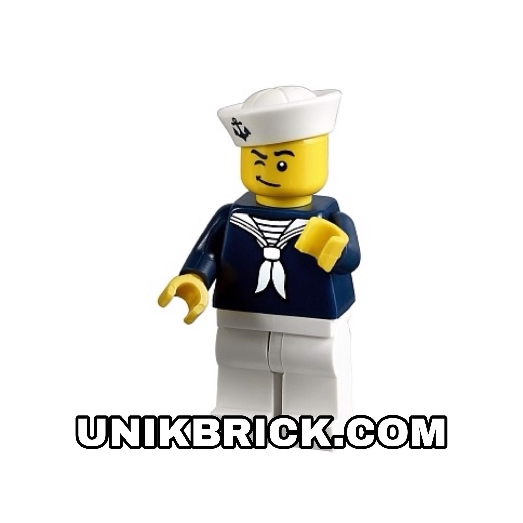  ORDER ITEMS LEGO Sailor Dark Blue Shirt And Anchor On Cap UNIK BRICK