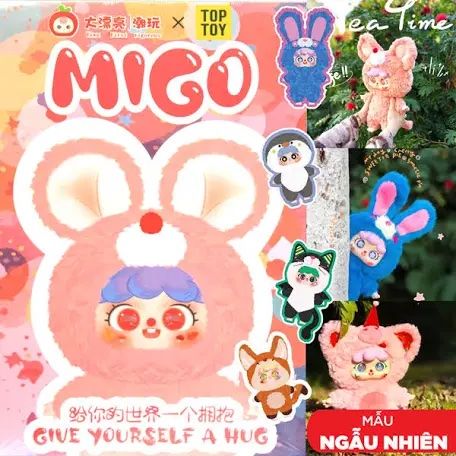 Hộp mù Blind box Baby Three BB3 400% Migo Give Yourself A Hug Thú bông ...