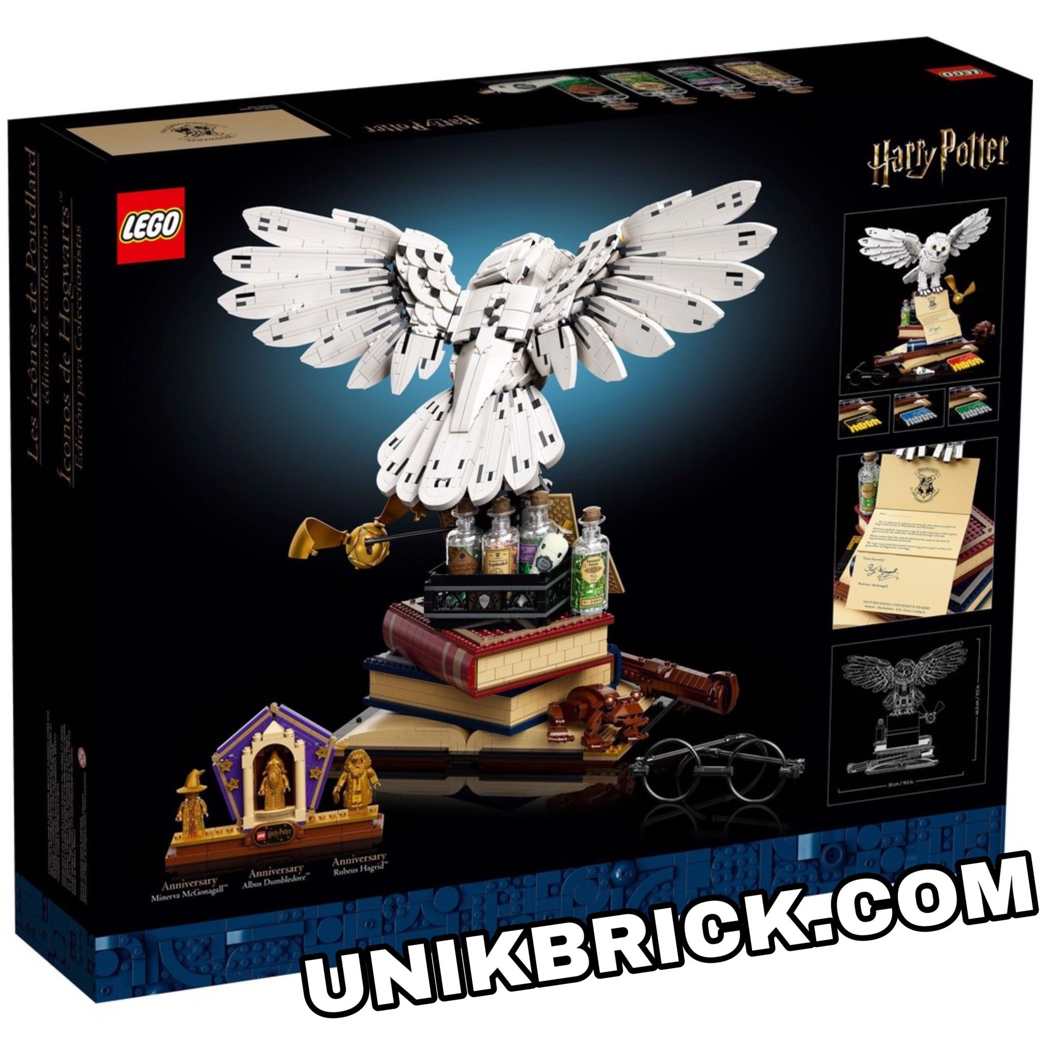 LEGO Harry Potter 76391 Hogwarts Icons Collectors' Edition Hedwig ...