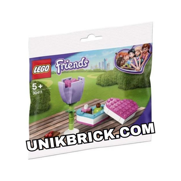 [CÓ HÀNG] LEGO Friends 30411 Chocolate Box & Flower – UNIK BRICK