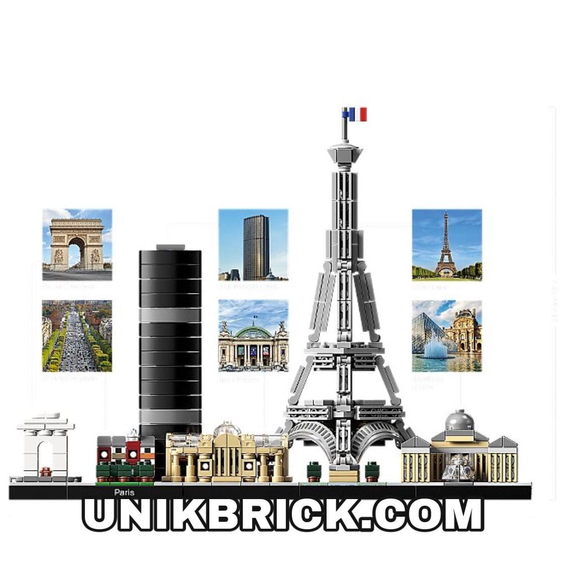 LEGO Architecture 21044 Paris France – UNIK BRICK