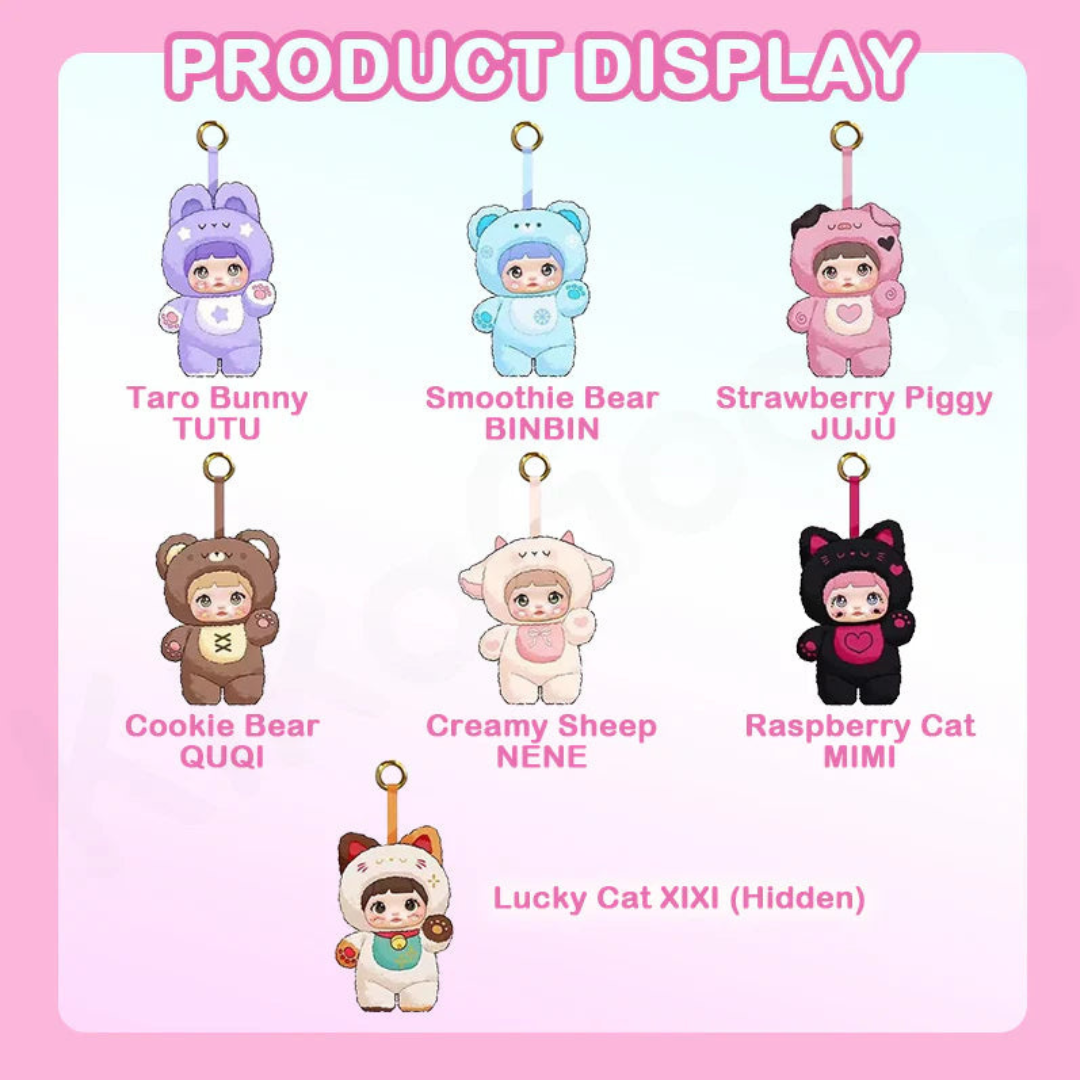 Hộp Mù Blind Box Nommi V1 Nommi Loveliness Never End Plush Doll Móc Kh ...