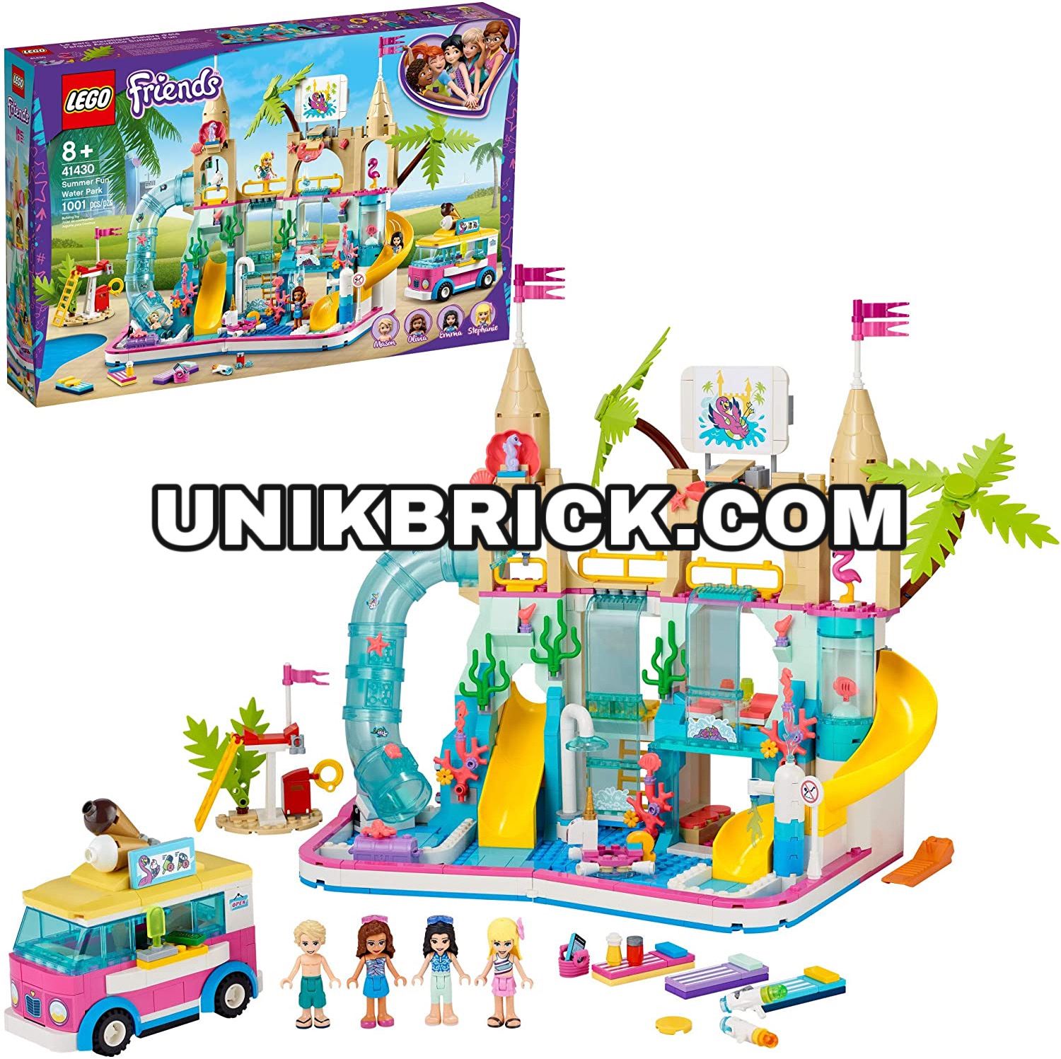 LEGO Friends 41430 Summer Fun Water Park – UNIK BRICK
