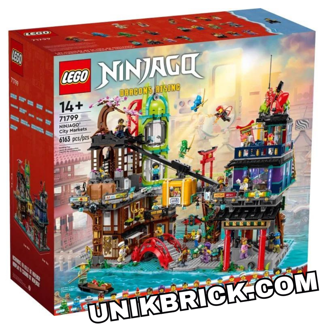 [HÀNG ĐẶT/ ORDER] LEGO 71799 Ninjago City Markets – UNIK BRICK