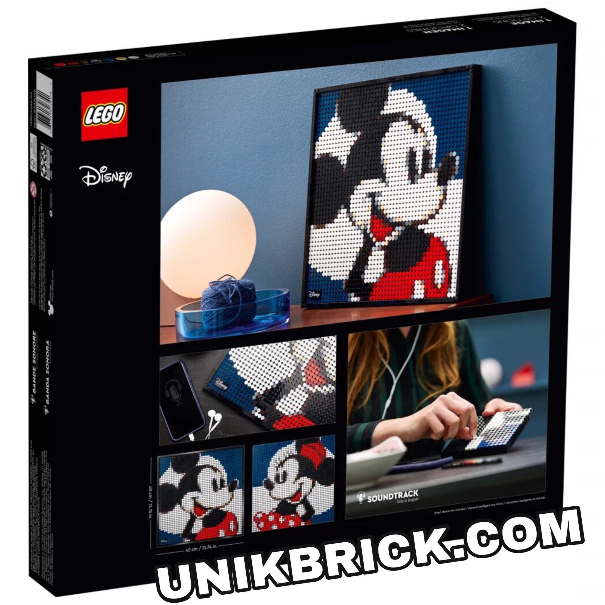 LEGO Art 31202 Disney's Mickey Mouse – UNIK BRICK