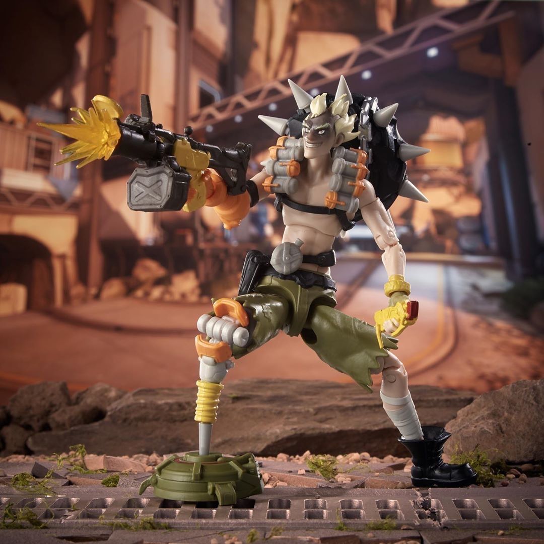 [CÓ HÀNG] Hasbro Overwatch Ultimates Junkrat 6 Inch Action Figure ...