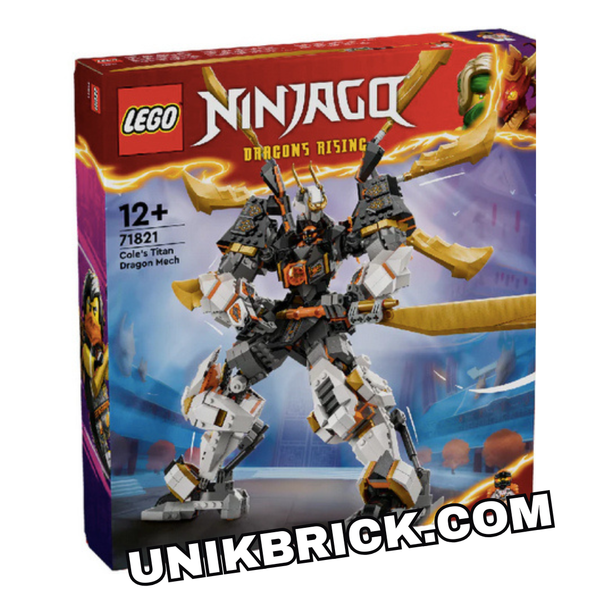 [CÓ HÀNG] LEGO Ninjago 71821 Cole's Titan Dragon Mech – UNIK BRICK