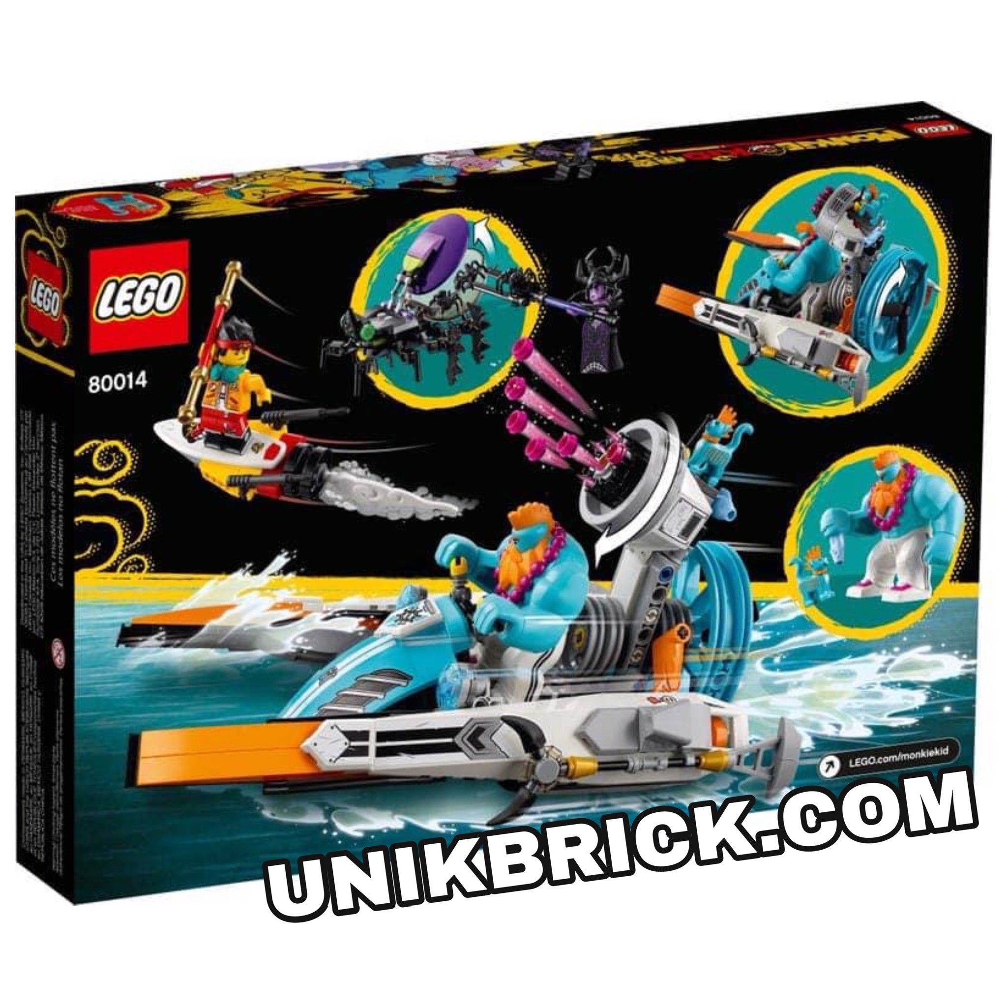 LEGO Monkie Kid 80014 Sandy's Speedboat – UNIK BRICK