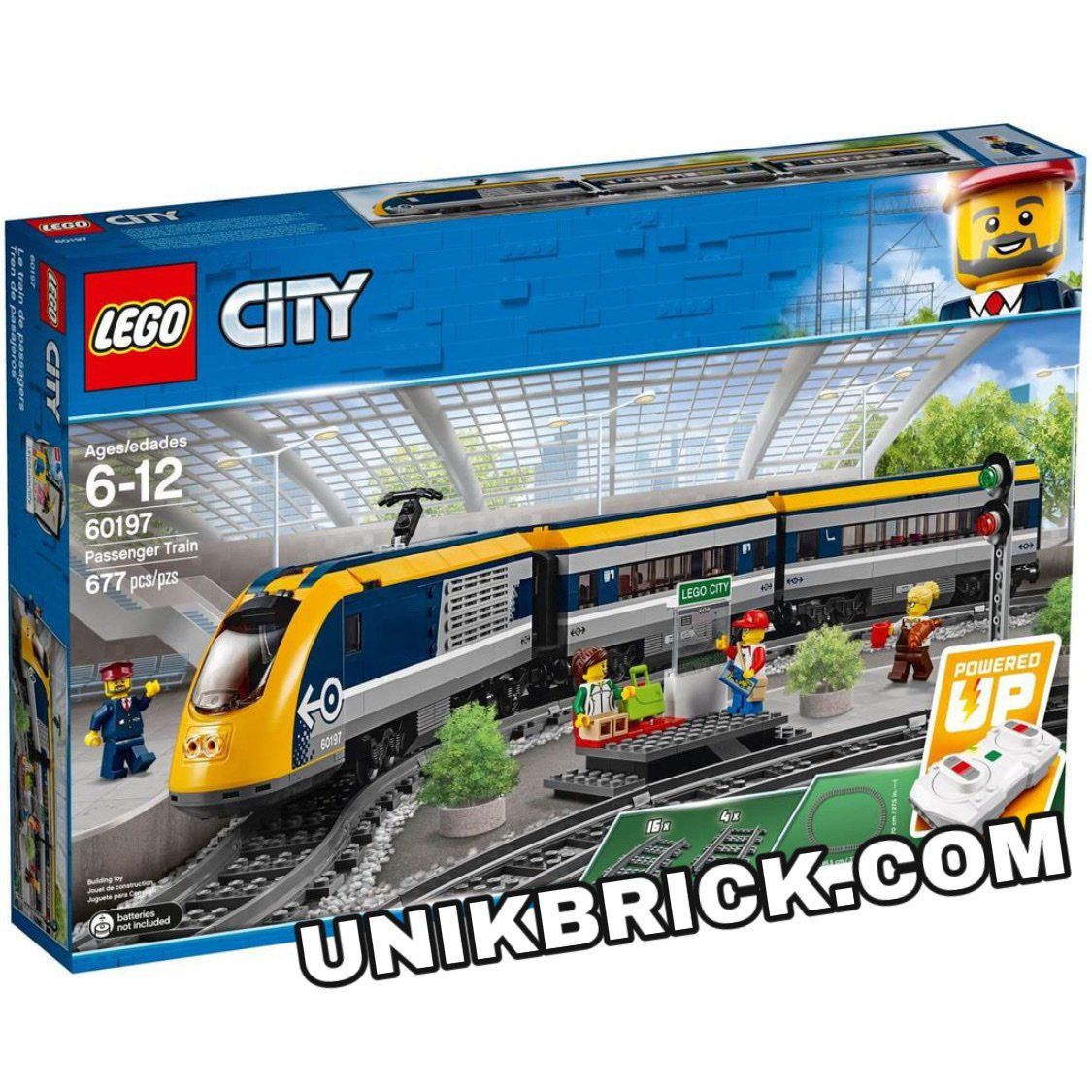 LEGO City 60197 Passenger Train – UNIK BRICK