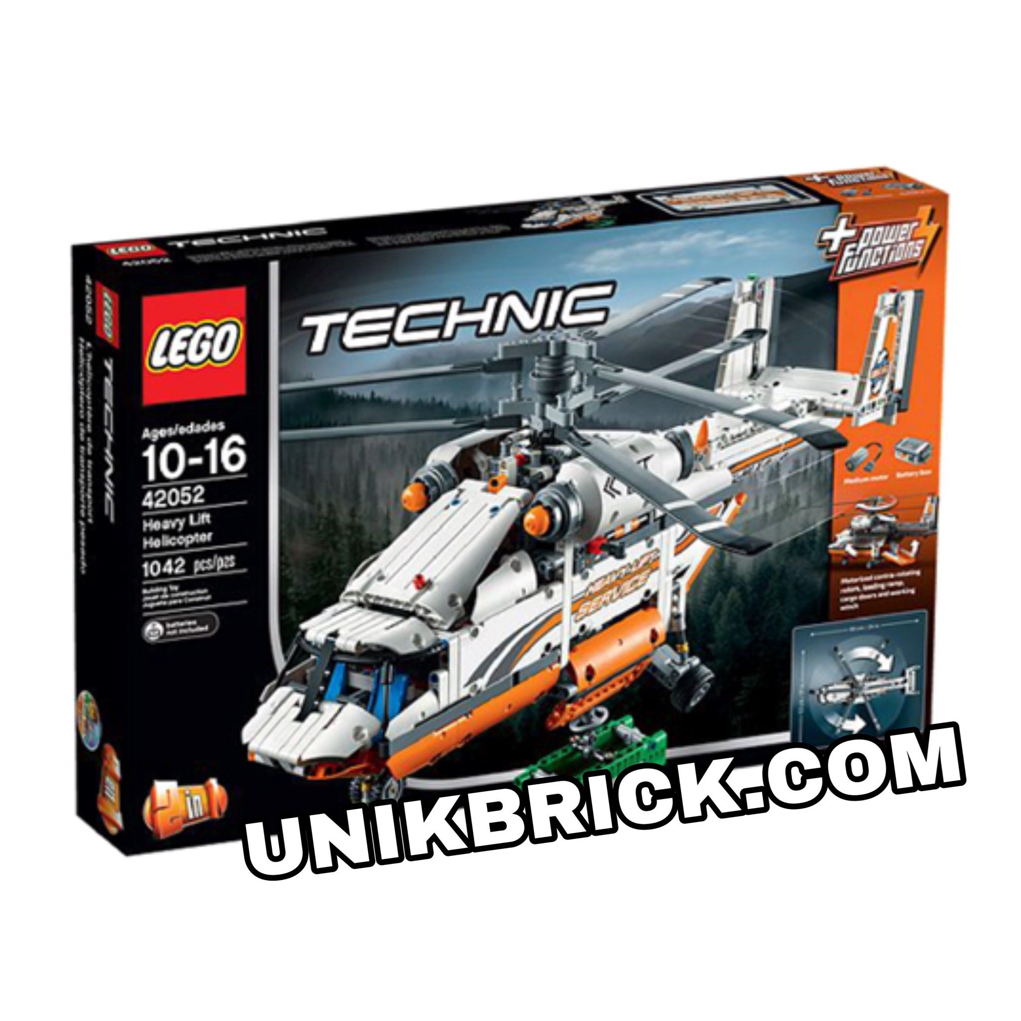 [ORDER ITEMS] LEGO Technic 42052 Heavy Lift Helicopter – UNIK BRICK