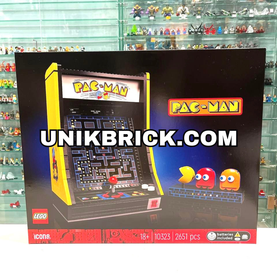 [CÓ HÀNG] LEGO® Icons PAC-MAN Arcade (10323) – UNIK BRICK