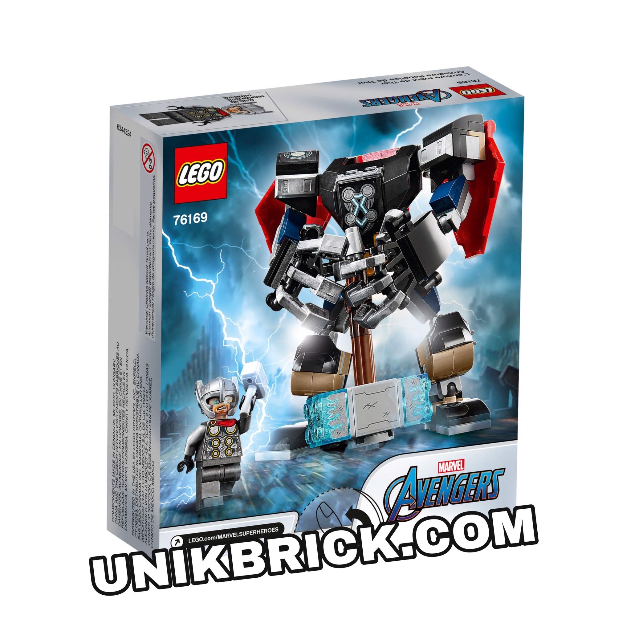 [CÓ HÀNG] LEGO Marvel 76169 Thor Mech Armour – UNIK BRICK