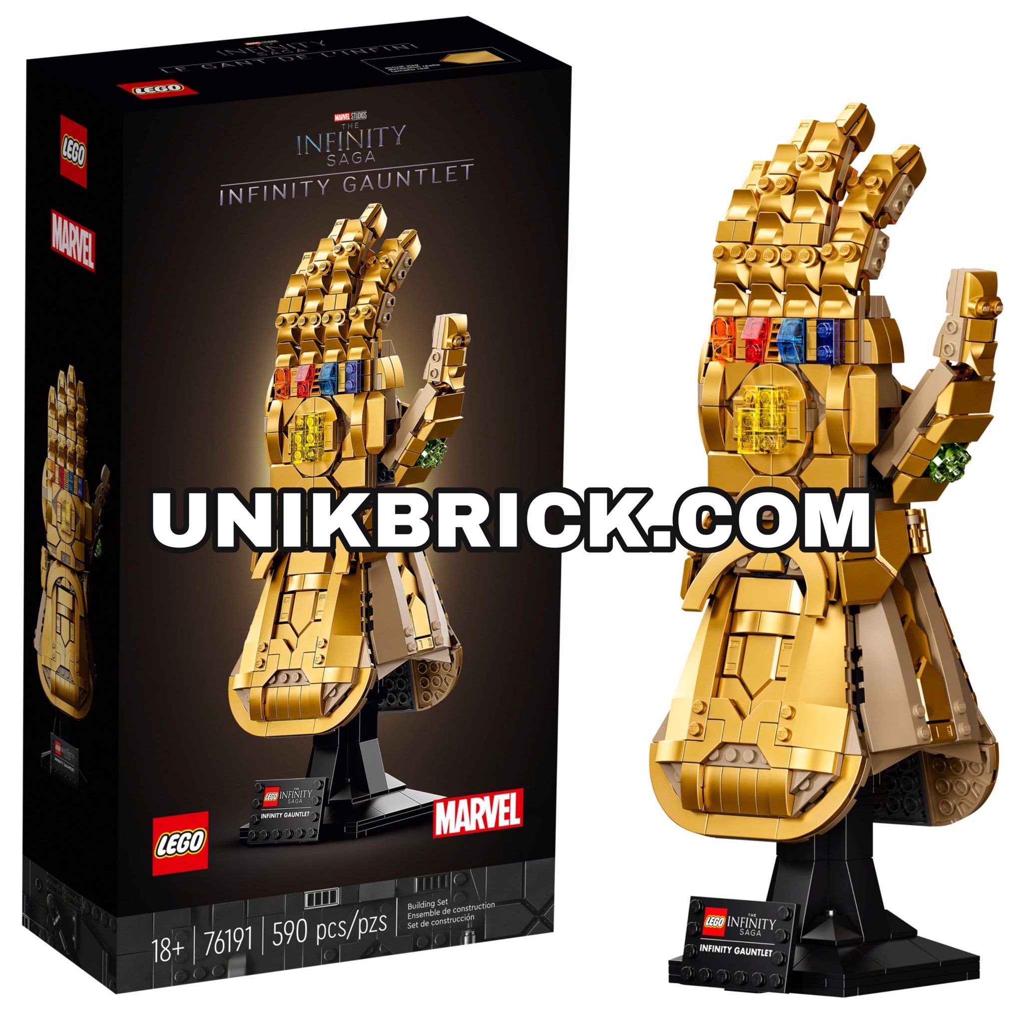 LEGO Marvel 76191 Infinity Gauntlet – UNIK BRICK