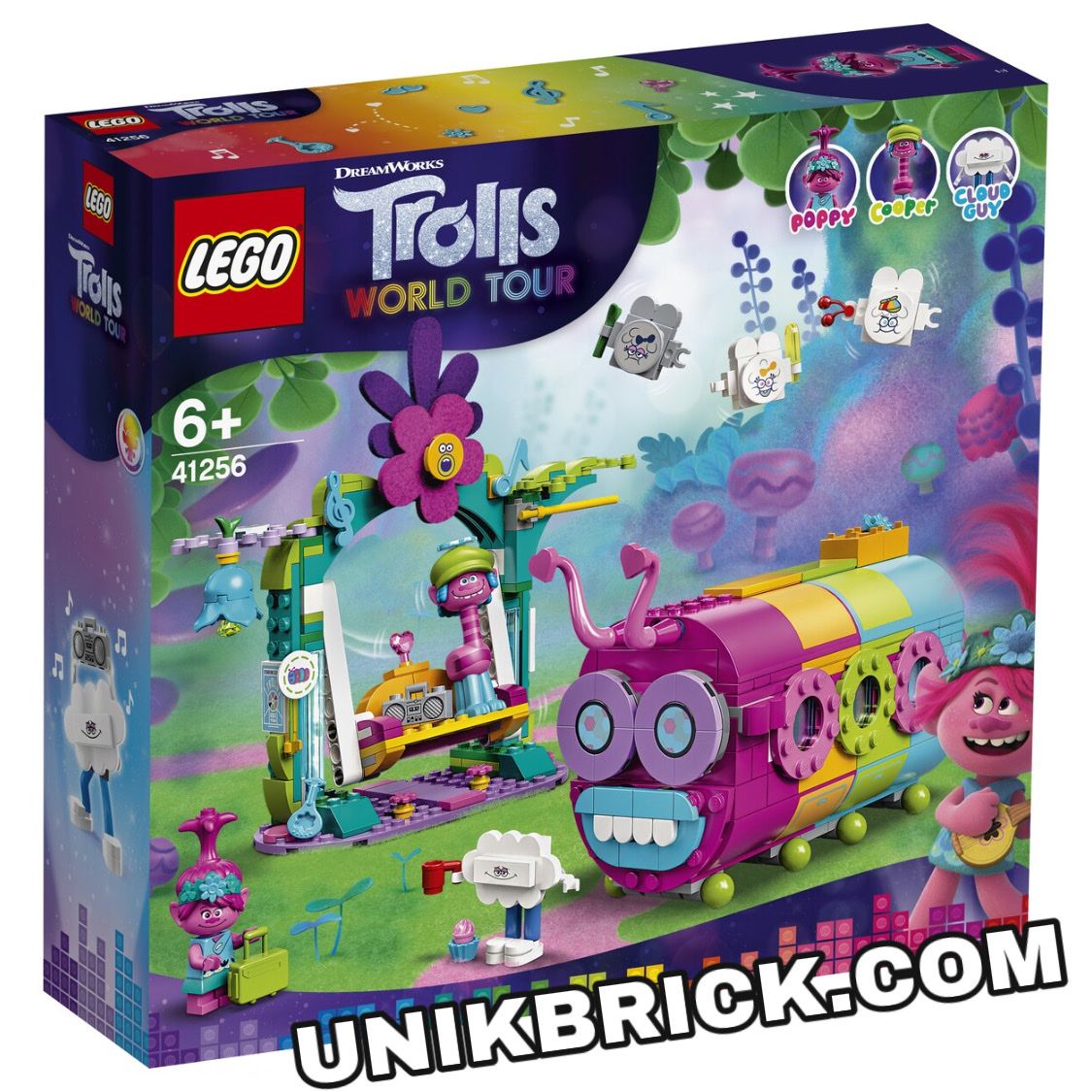 LEGO Trolls World Tour 41256 Rainbow Caterbus – UNIK BRICK