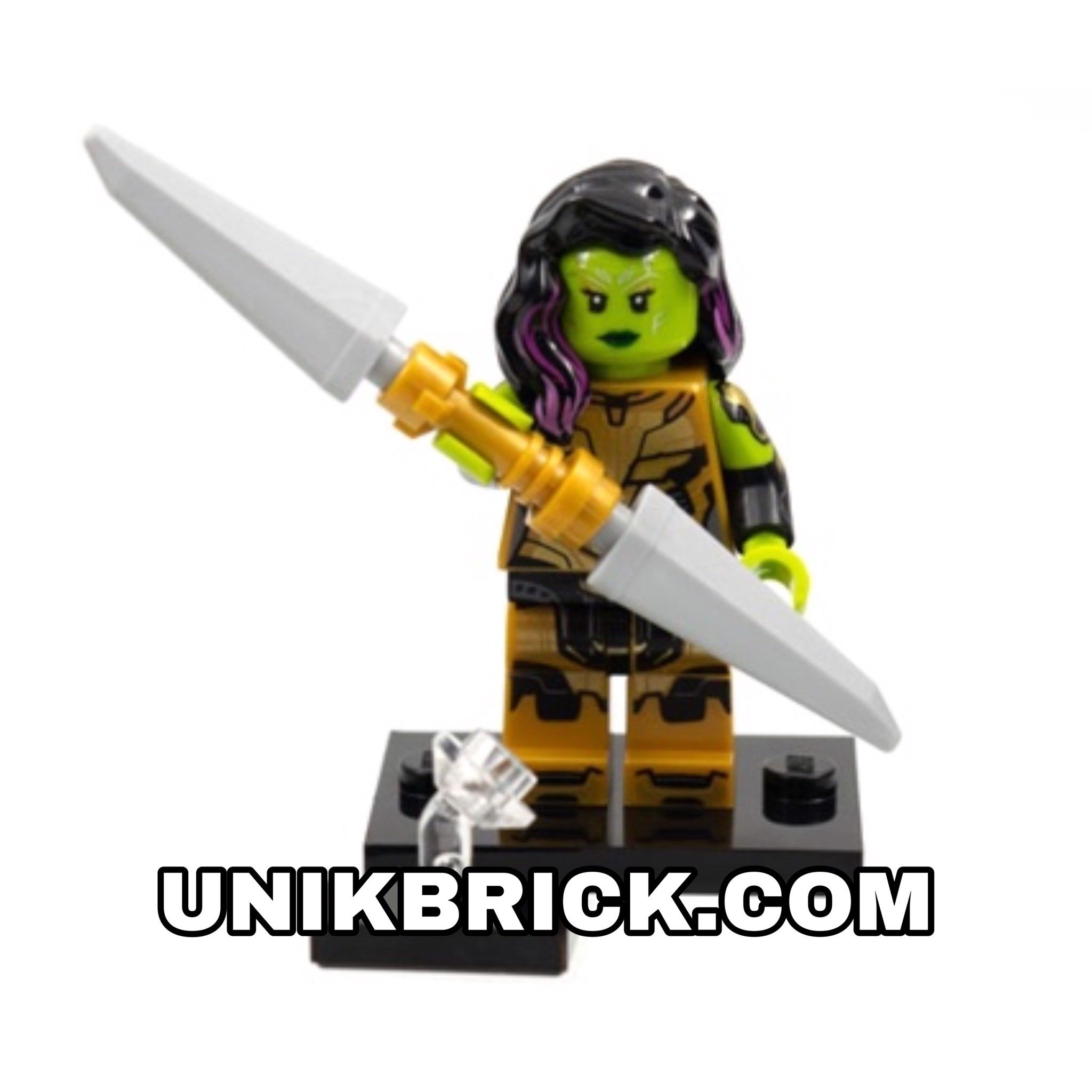 LEGO Gamora with Blade of Thanos Marvel Studios – UNIK BRICK