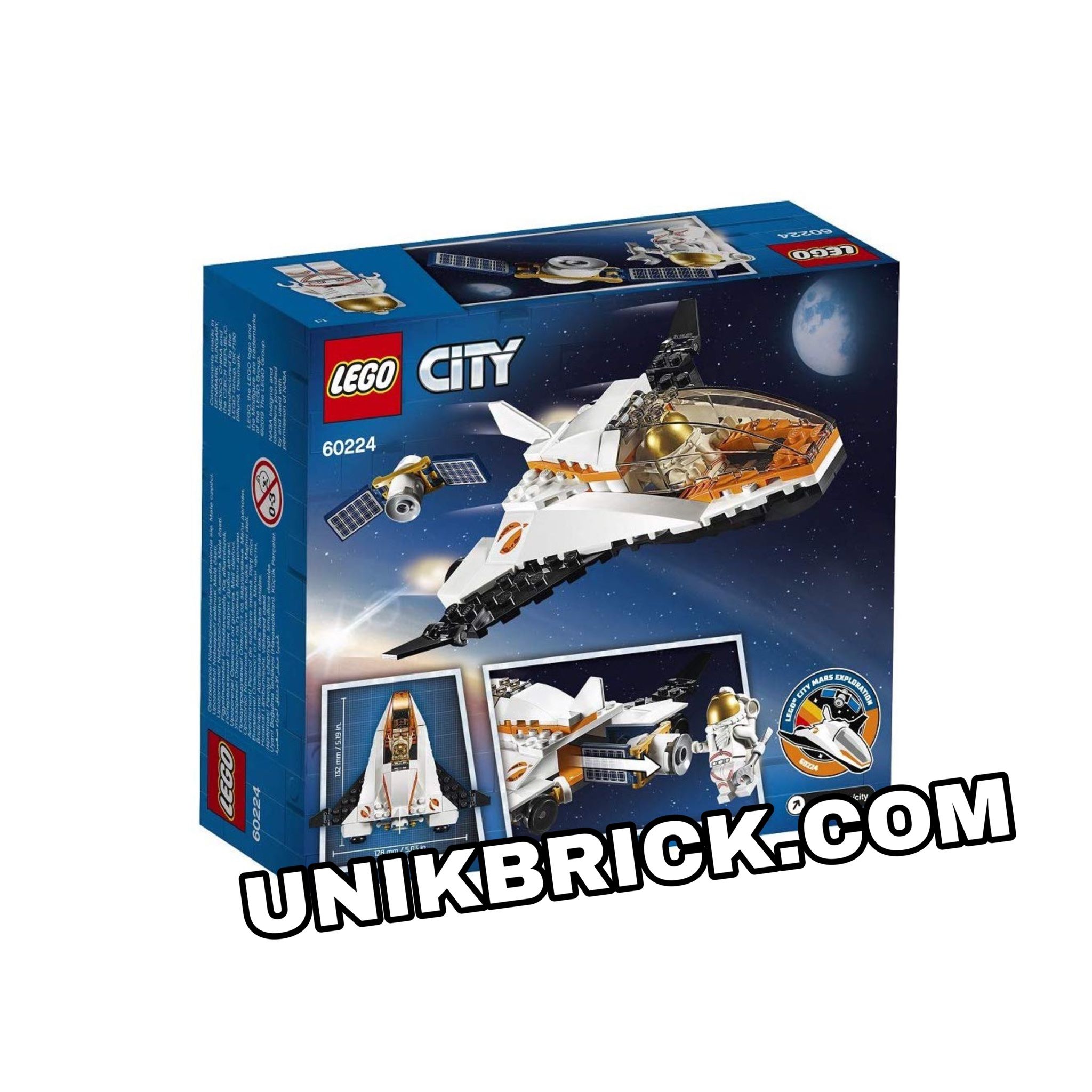 [CÓ HÀNG] LEGO City 60224 Satellite Service Mission – UNIK BRICK