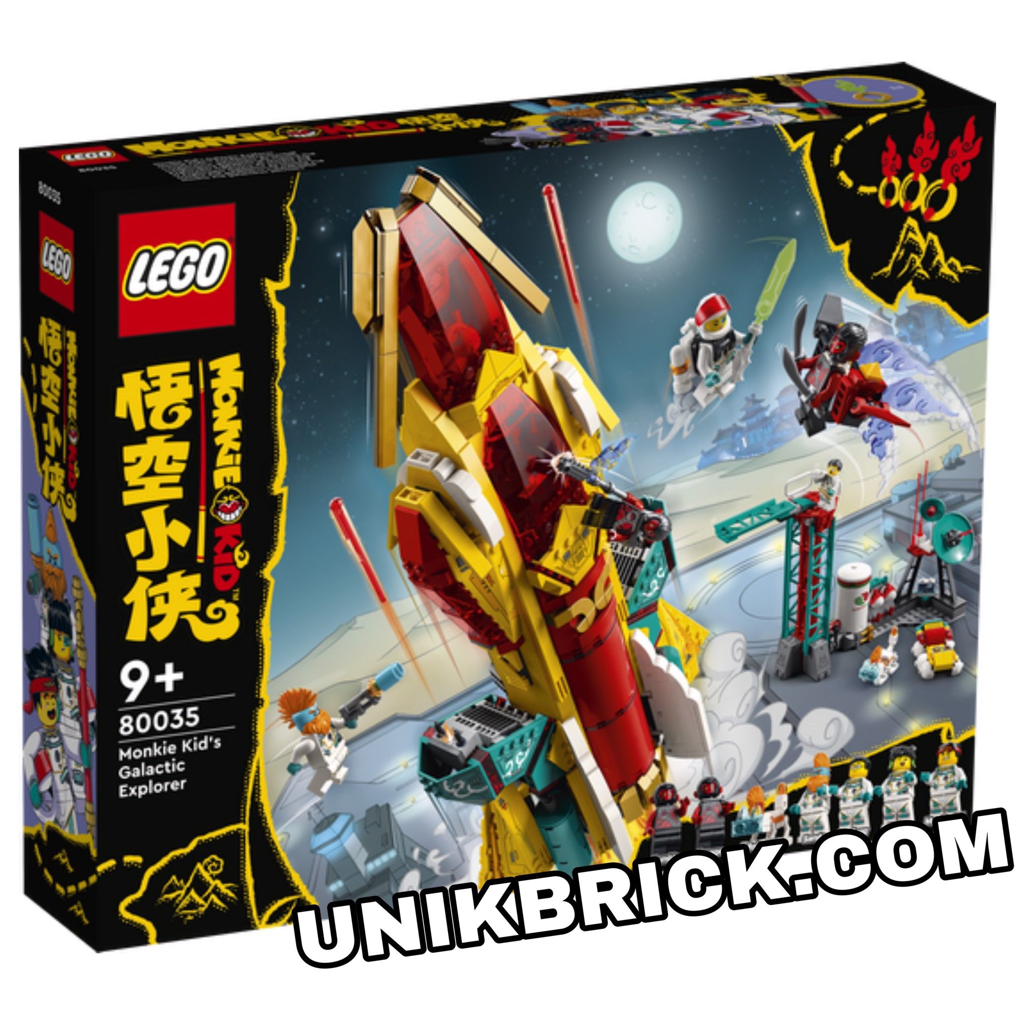 LEGO Monkie Kid 80035 Monkie Kid's Galactic Explorer – UNIK BRICK