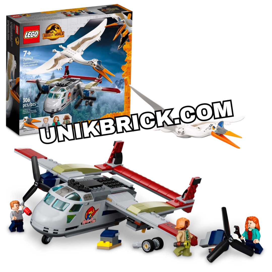 [CÓ HÀNG] LEGO Jurassic World 76947 Dominion Quetzalcoatlus Plane Ambu ...