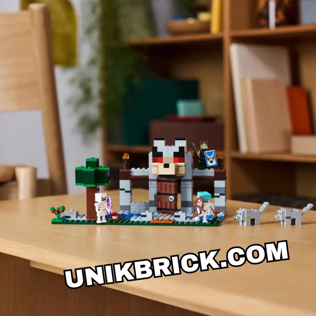 [HÀNG ĐẶT/ ORDER] LEGO Minecraft 21261 The Wolf Stronghold – UNIK BRICK
