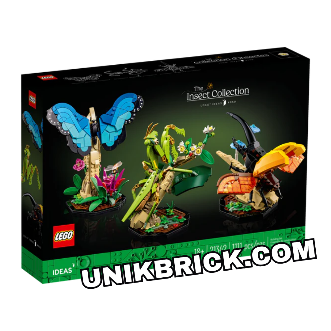 [HÀNG ĐẶT/ ORDER] LEGO Ideas 21342 The Insect Collection – UNIK BRICK
