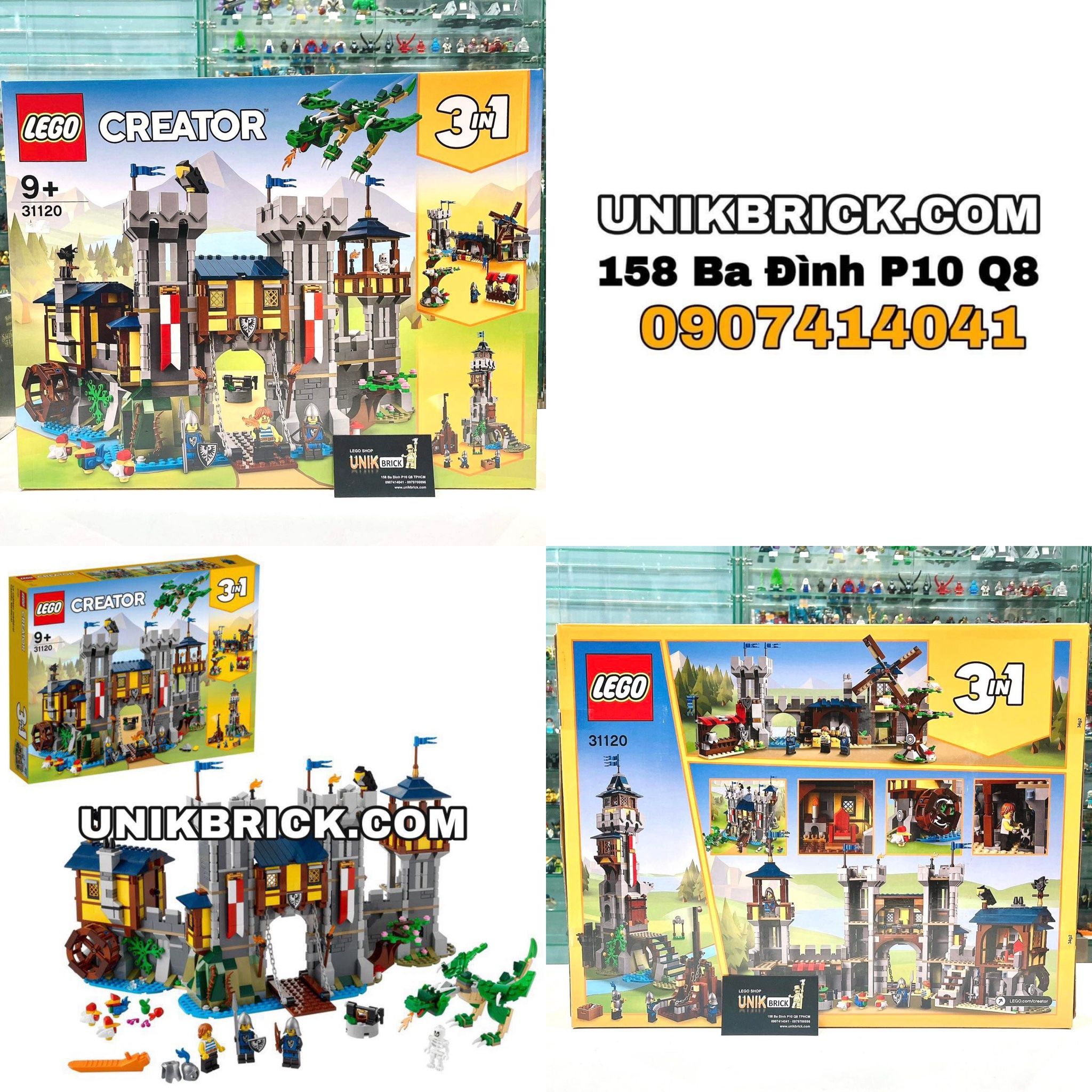 LEGO Creator 31120 Medieval Castle 3 IN 1 – UNIK BRICK
