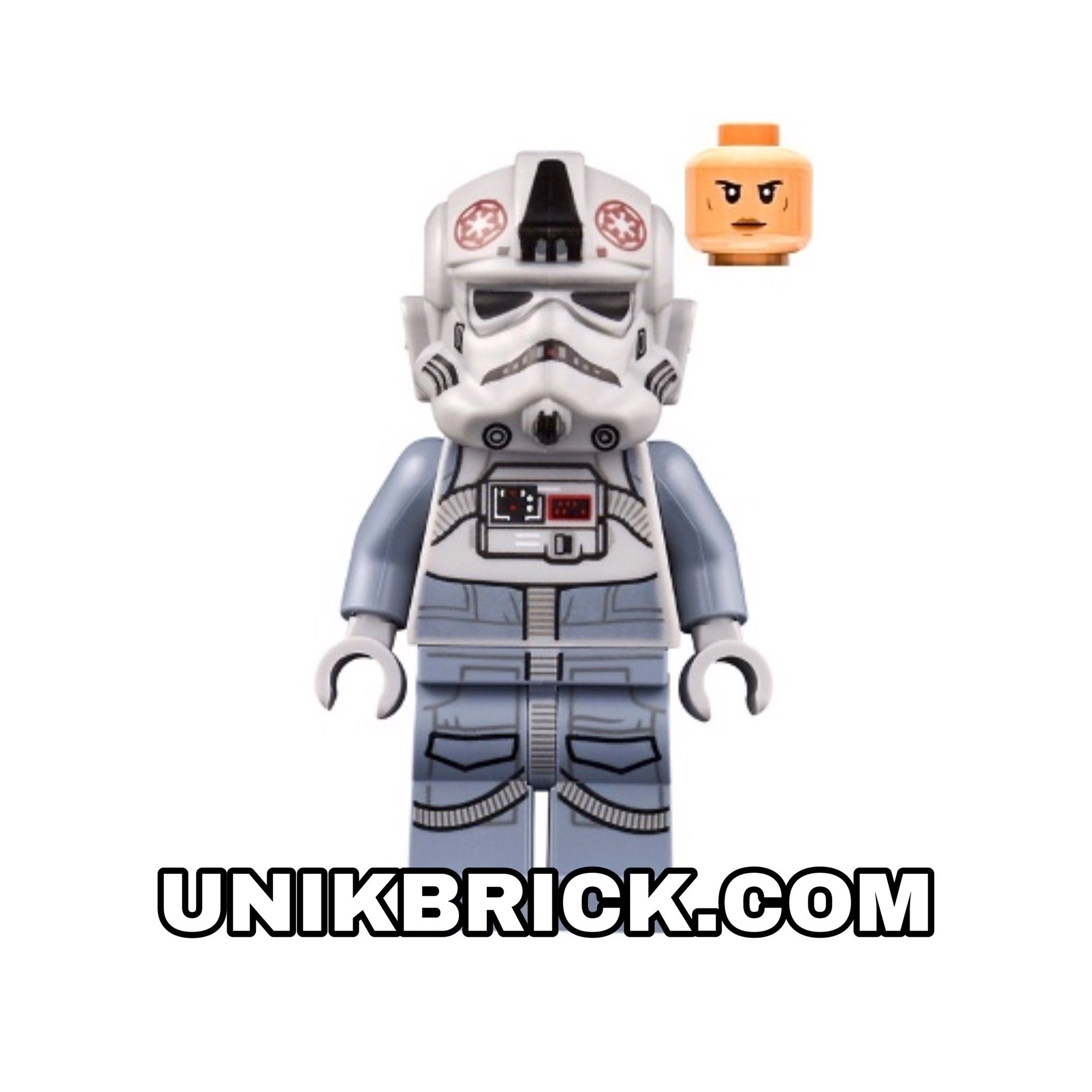 [ORDER ITEMS] LEGO AT-AT Driver Dark Red Imperial Logo Female – UNIK BRICK