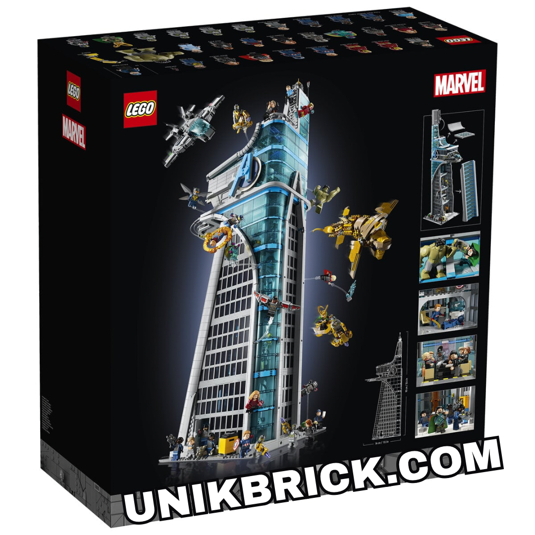 [HÀNG ĐẶT/ ORDER] LEGO Marvel 76269 Avengers Tower – UNIK BRICK
