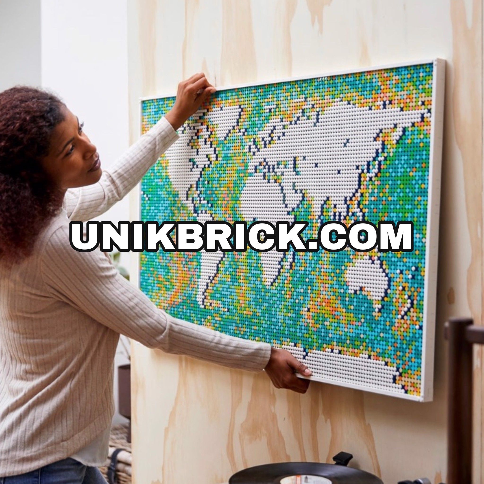 LEGO Art 31203 World Map – UNIK BRICK