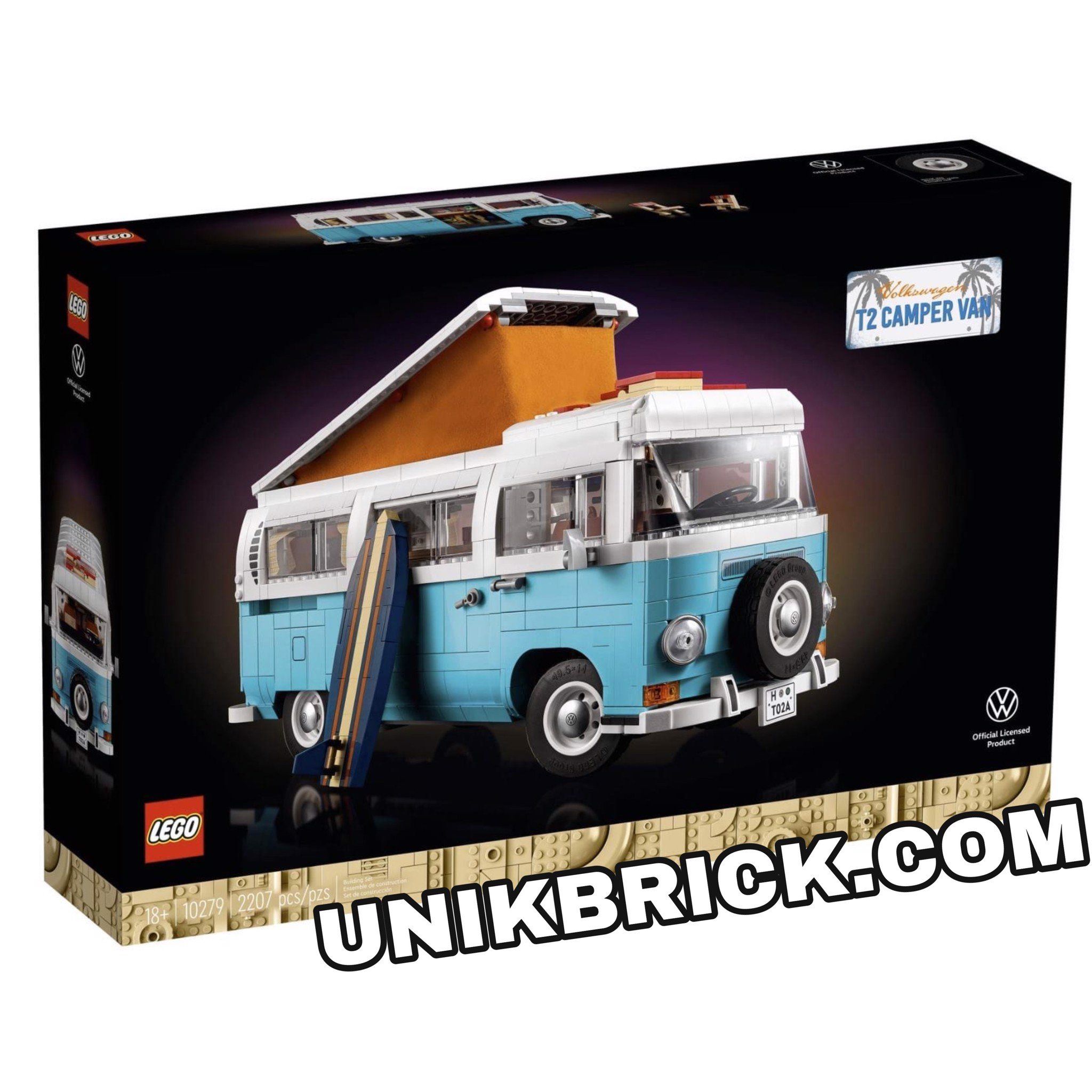 LEGO Creator 10279 Volkswagen T2 Camper Van – UNIK BRICK
