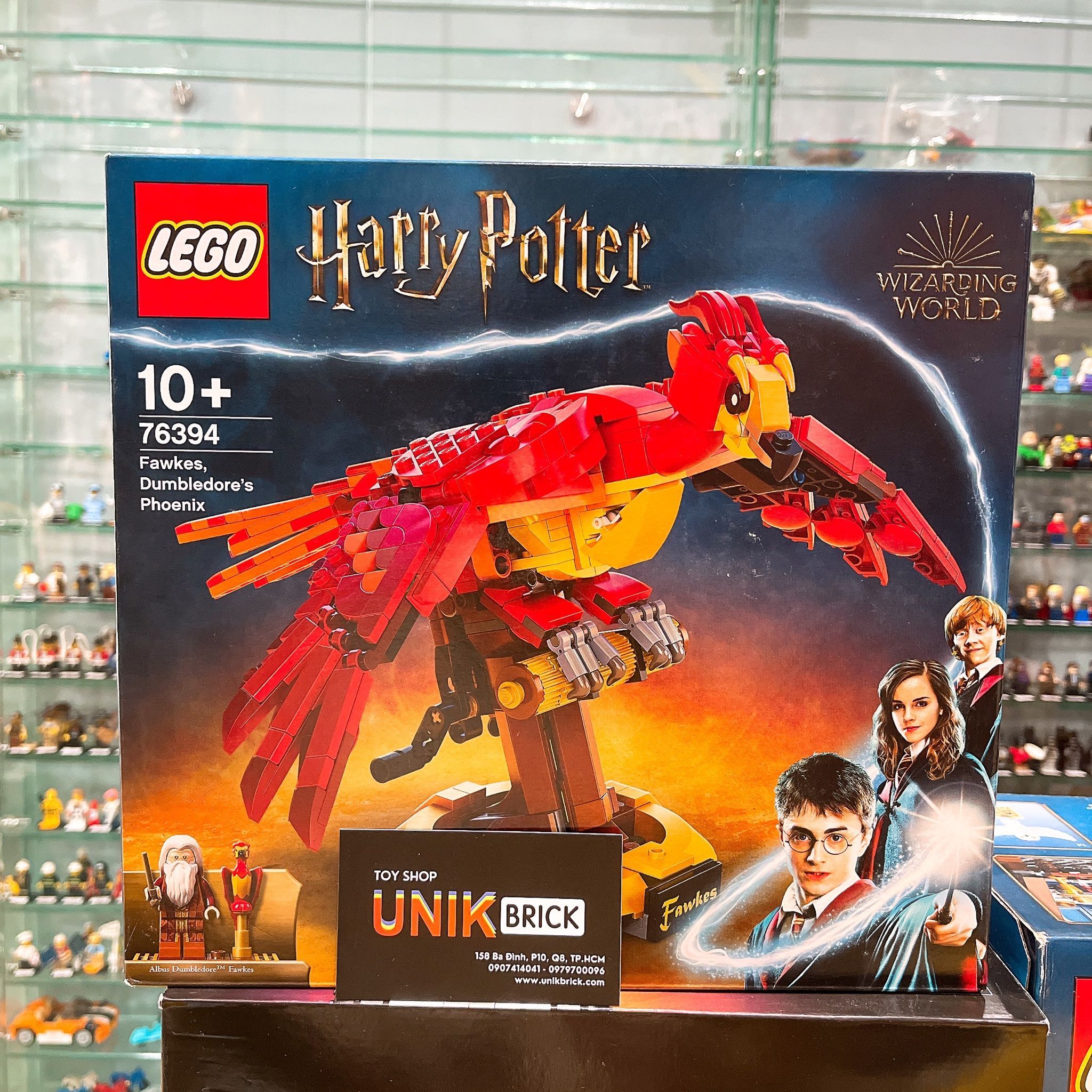 LEGO Harry Potter 76394 Fawkes, Dumbledore’s Phoenix – UNIK BRICK