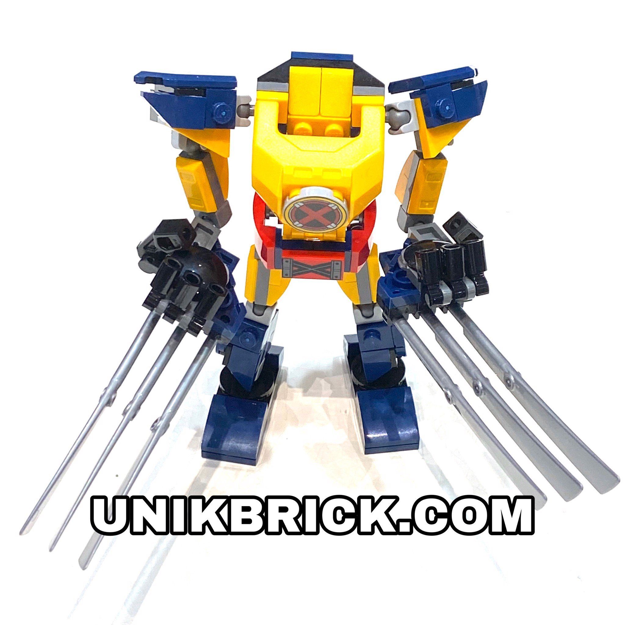 [CÓ HÀNG] LEGO Marvel Wolverine Mech Armor – UNIK BRICK