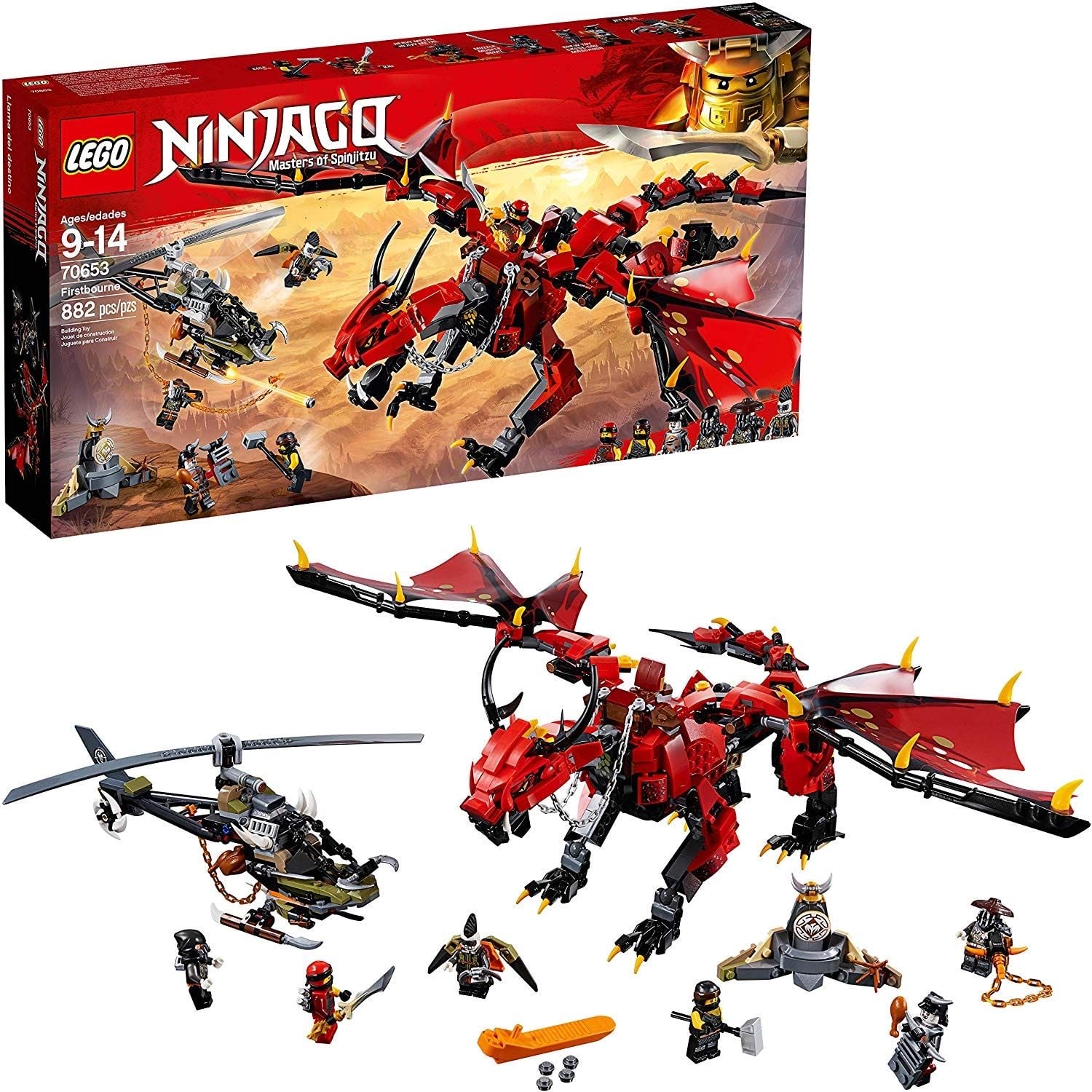 [CÓ HÀNG] LEGO Ninjago 70653 Firstbourne – UNIK BRICK