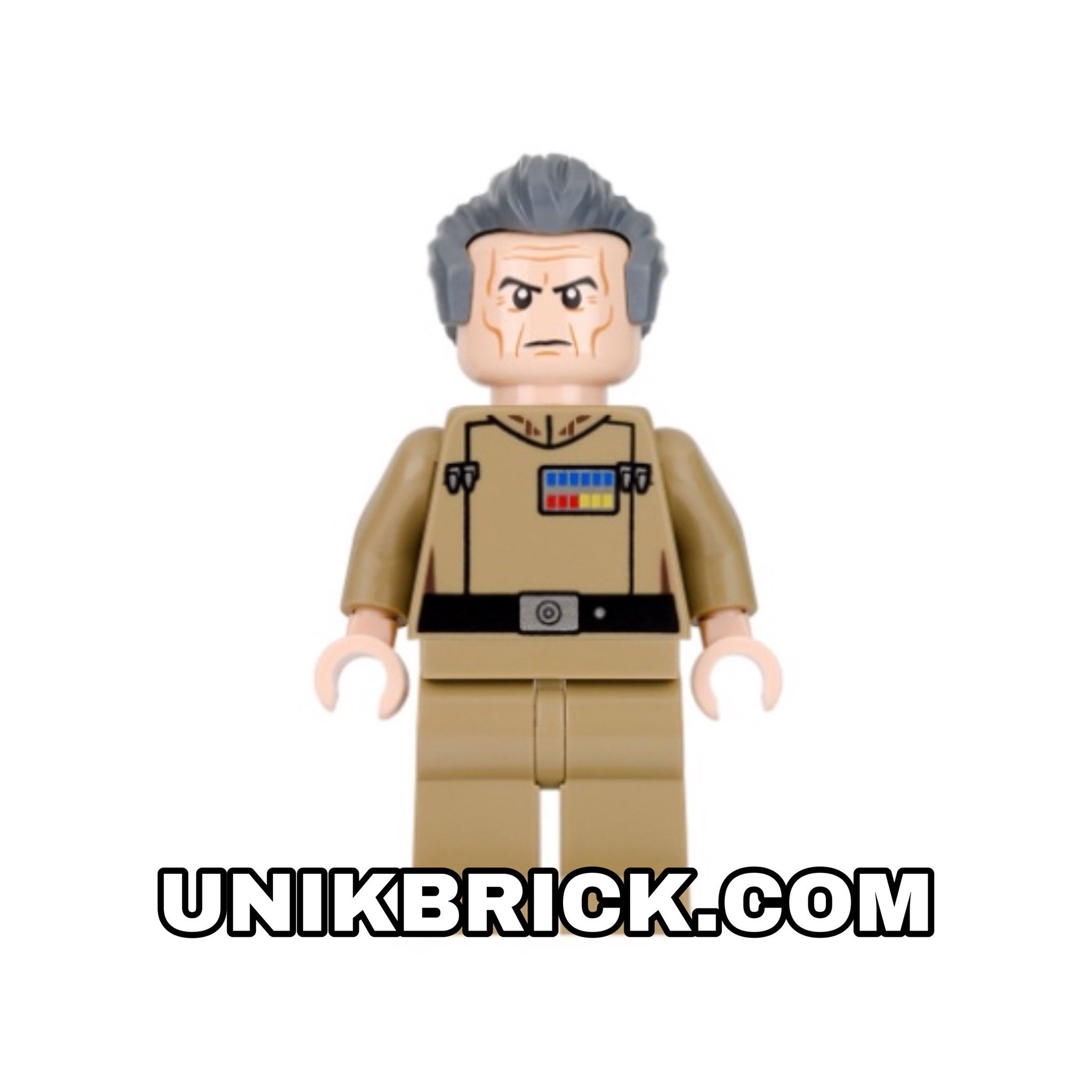 [ORDER ITEMS] LEGO Grand Moff Wilhuff Tarkin Dark Tan Uniform – UNIK BRICK