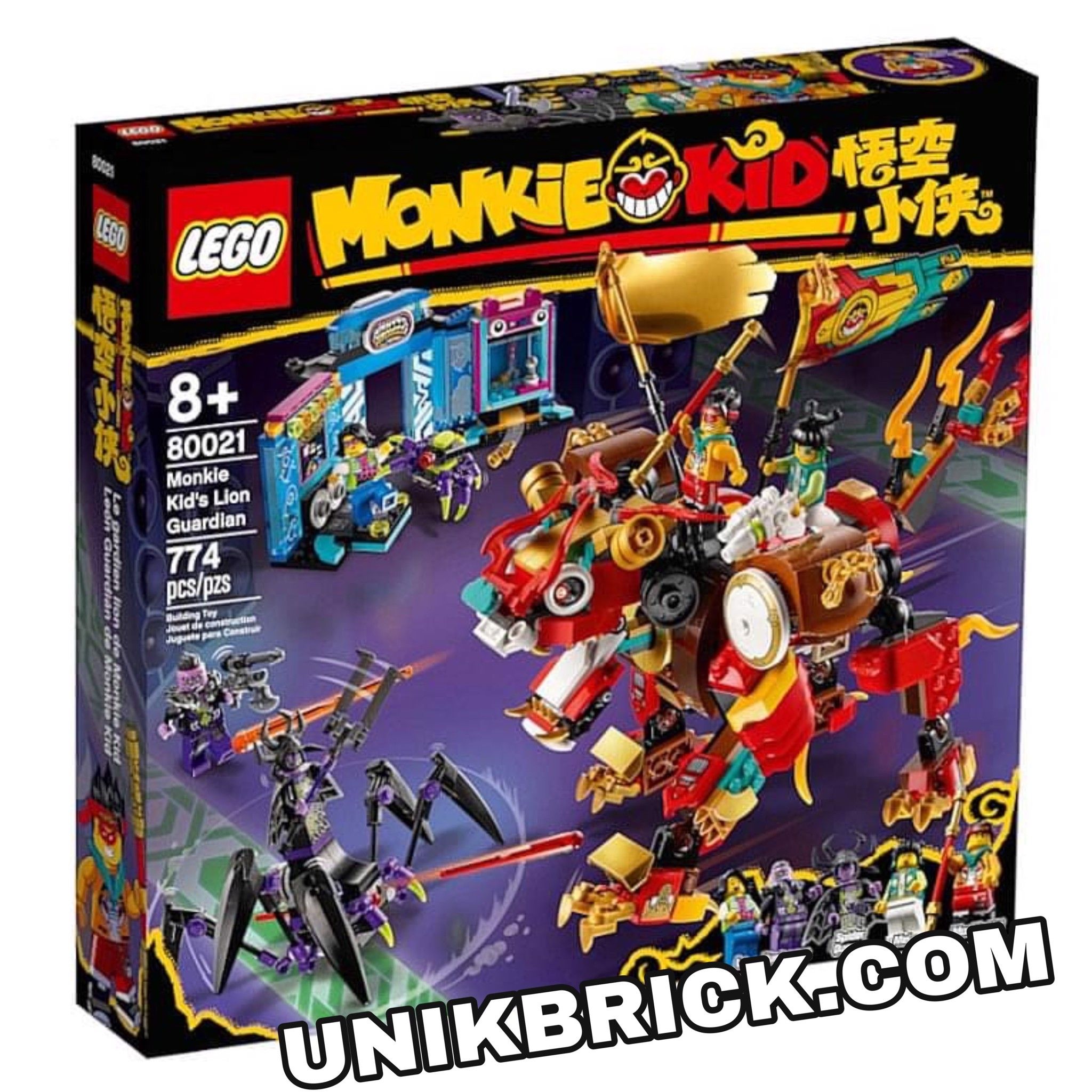 LEGO Monkie Kid 80021 Monkie Kid's Lion Guardian – UNIK BRICK