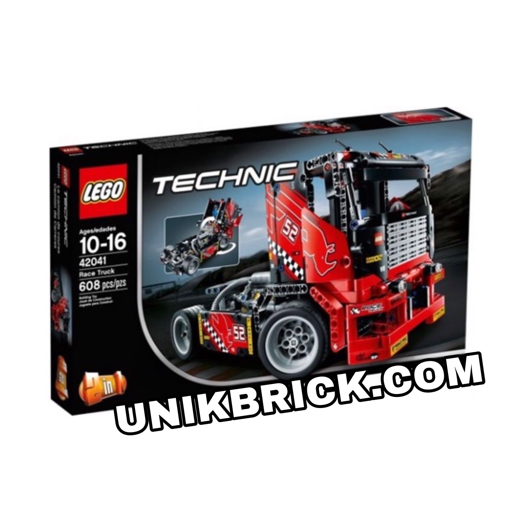 [ORDER ITEMS] LEGO Technic 42041 Race Truck – UNIK BRICK