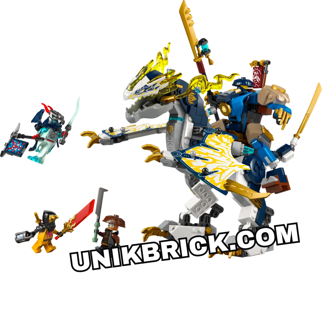 LEGO 71843 Ninjago Rogue’s Mech Dragon Rider Siêu robot rồng – UNIK BRICK