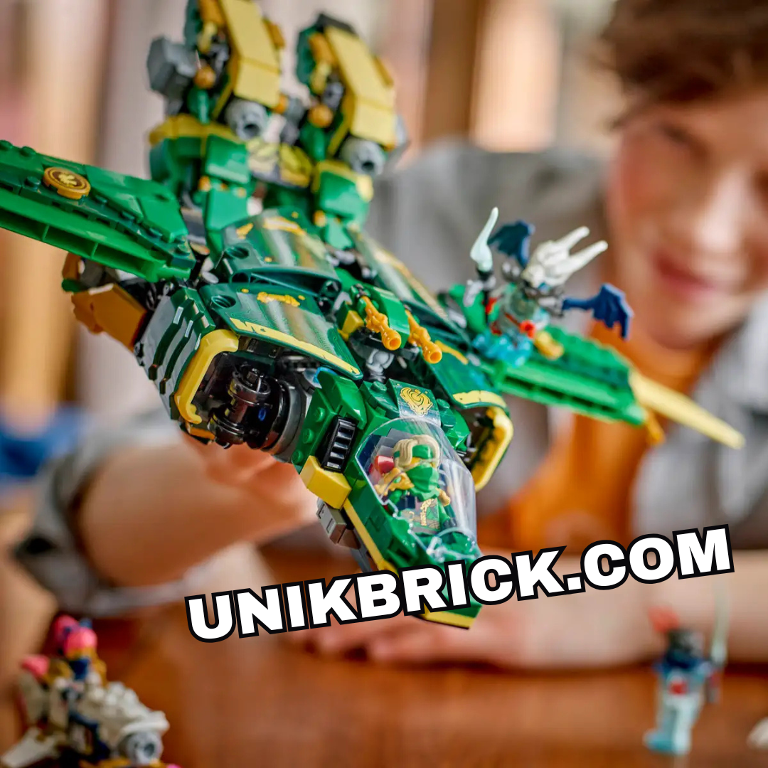 LEGO 71845 Ninjago Lloyd’s Jet Mech Siêu robot biến hình của Lloyd ...
