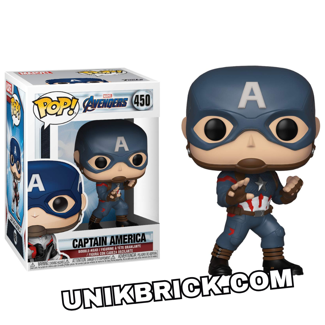 FUNKO POP 450 Marvel Avengers Endgame Captain America Đội trưởng Mỹ ...