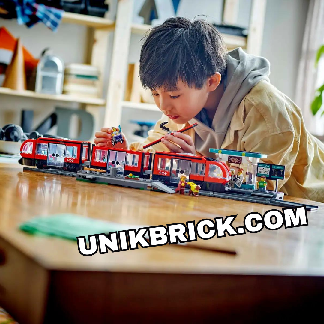 LEGO City 60423 Downtown Streetcar and Station – UNIK BRICK