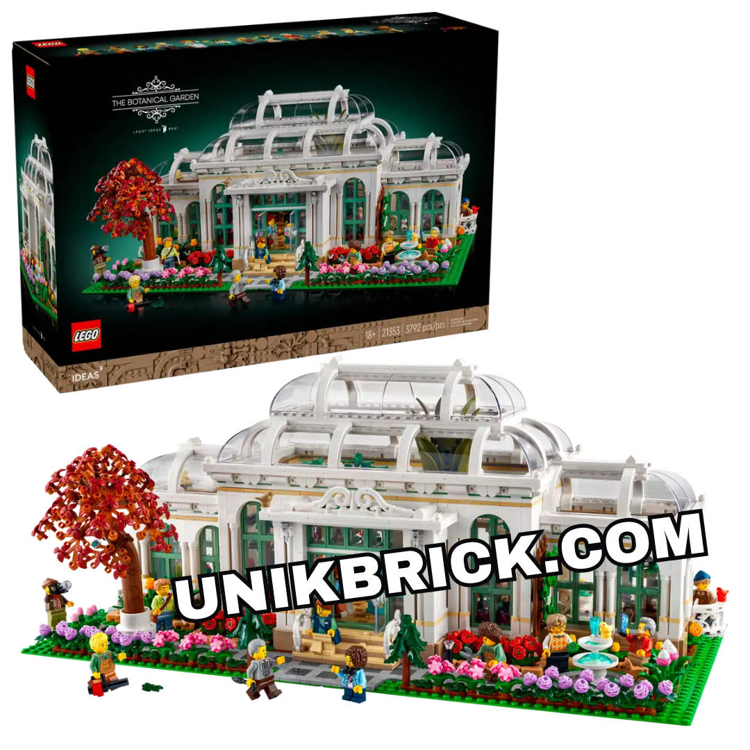 LEGO Ideas 21353 The Botanical Garden Vườn bách thảo – UNIK BRICK