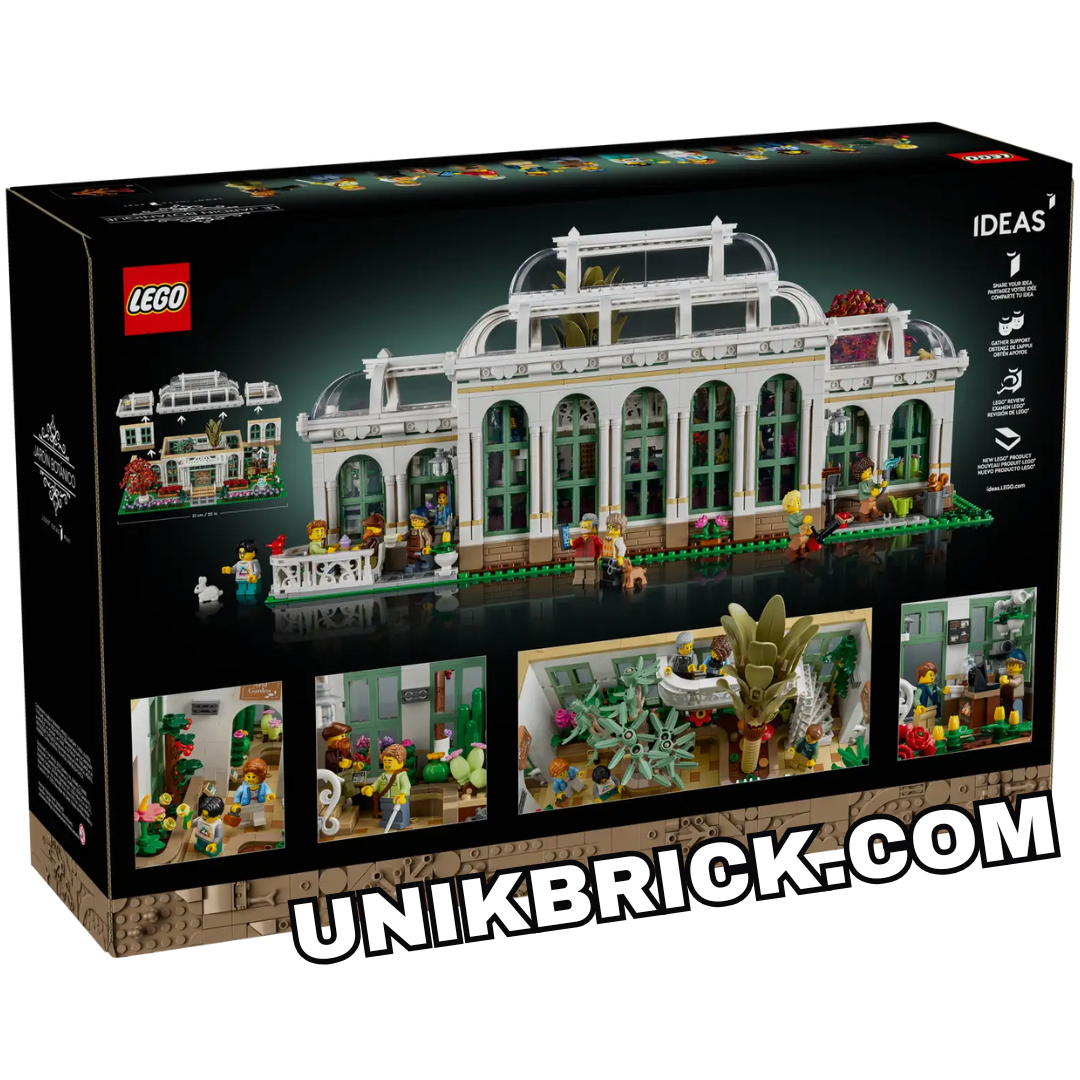 LEGO Ideas 21353 The Botanical Garden Vườn bách thảo – UNIK BRICK