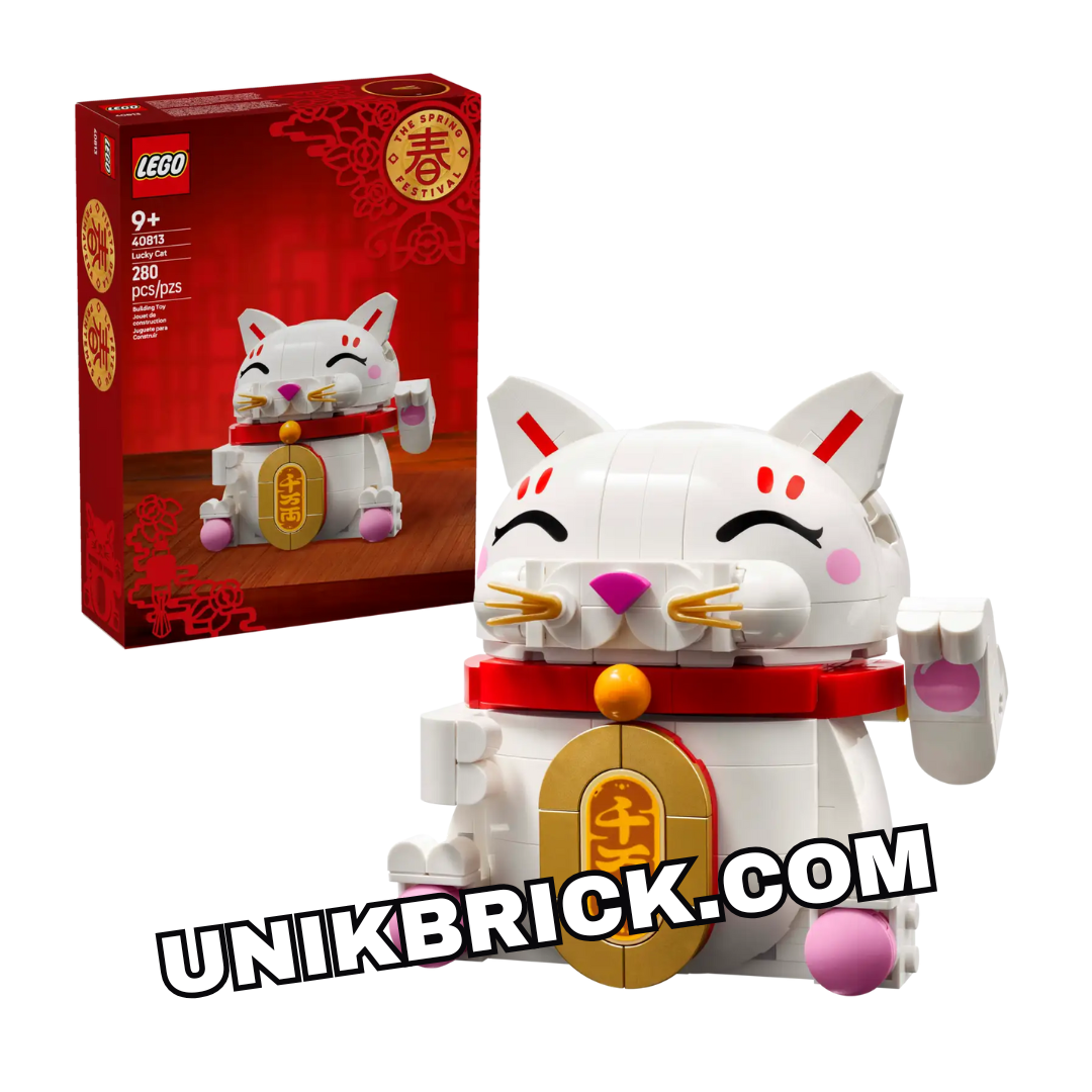 LEGO 40813 Lucky Cat – UNIK BRICK