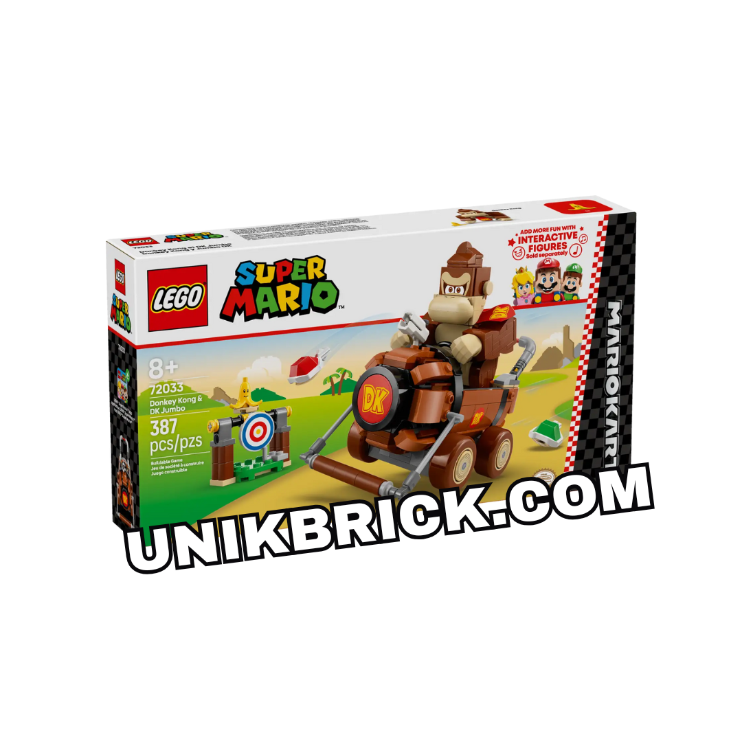 LEGO Super Mario 72033 Mario Kart Donkey Kong & DK Jumbo – UNIK BRICK