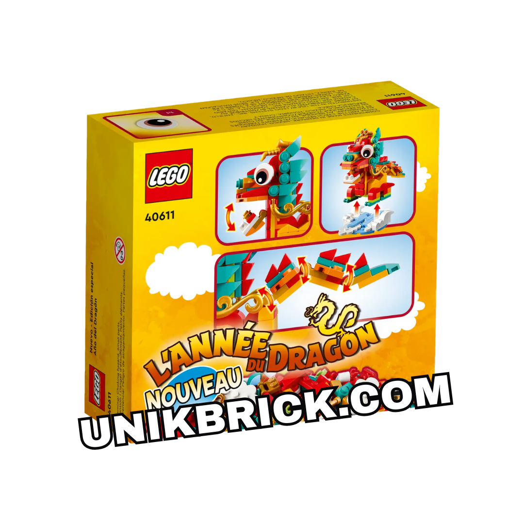 [CÓ HÀNG] LEGO 40611 Year of the Dragon – UNIK BRICK