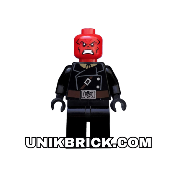 LEGO Red Skull Dark Brown Belt – UNIK BRICK